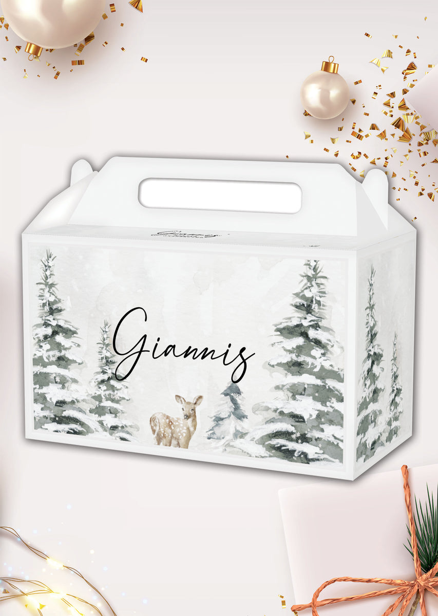 Personalised Christmas Winter Wonderland - Party Box – theaddedextras