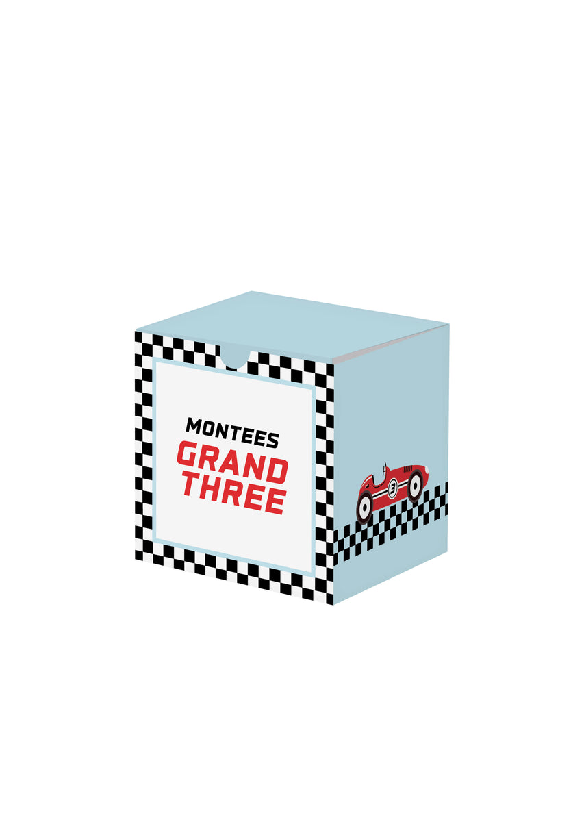 Personalised Race Car - Favour Box – theaddedextras
