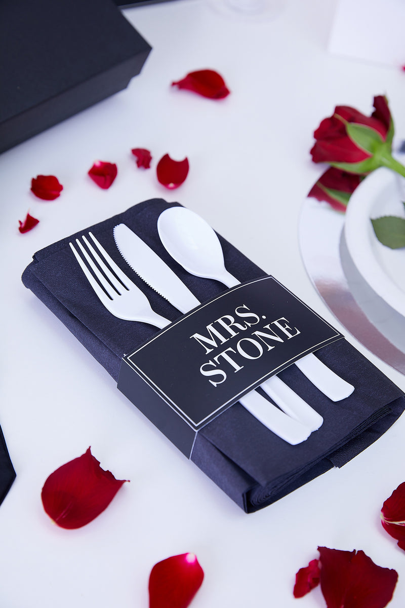 Personalised 'Till Death Do Us Party - Cutlery Band – theaddedextras