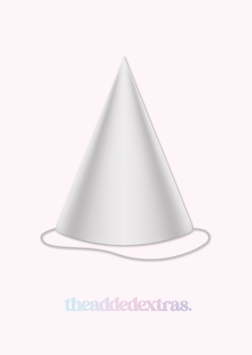 Personalised Bespoke - Party Hat - 2 Pack – theaddedextras